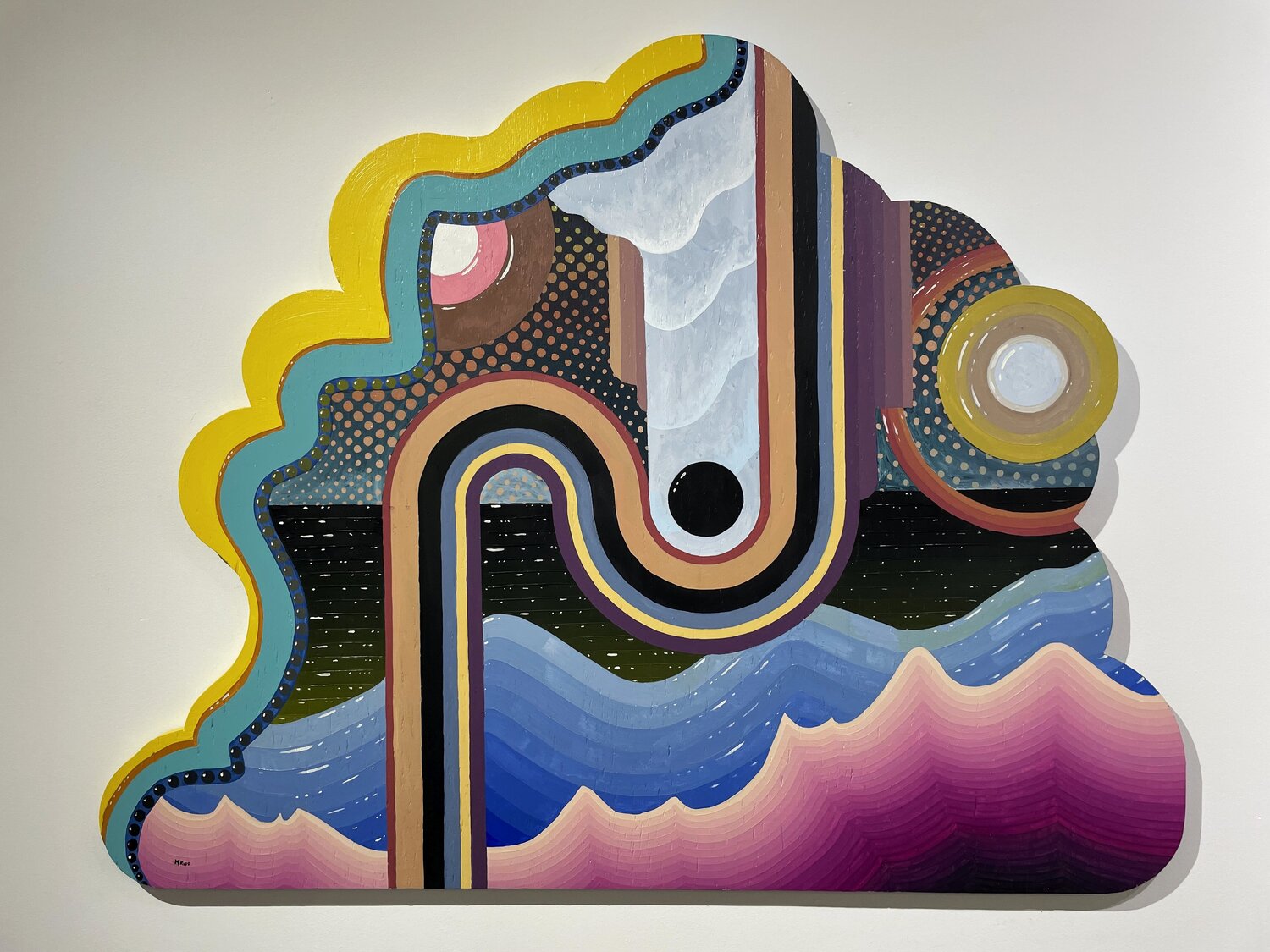 Cloud III: Big Sur 1994 by Mike Ross (2023) : Painting Oil on Wood - Singulart