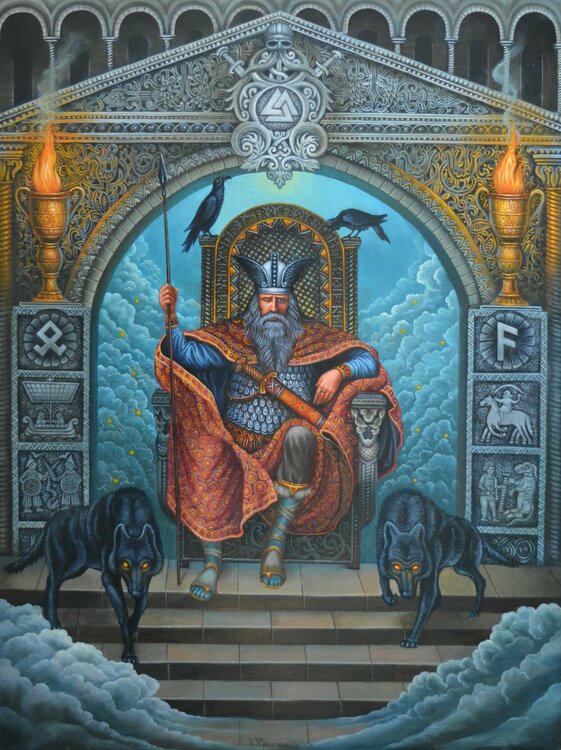 Odin Painting