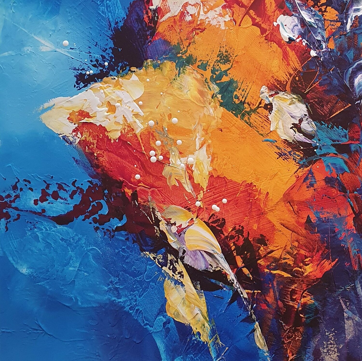 Instant fleuri by JADIS (2021) : Painting Acrylic on Canvas - SINGULART