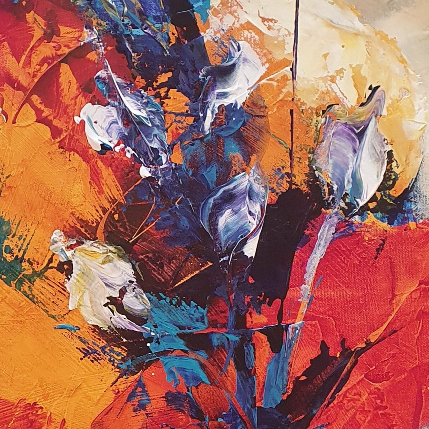 Instant fleuri by JADIS (2021) : Painting Acrylic on Canvas - SINGULART