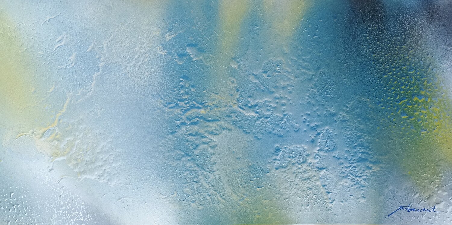 Mars évolution von Jean Marc Faraut (2024): Malerei Acryl auf Leinwand ...