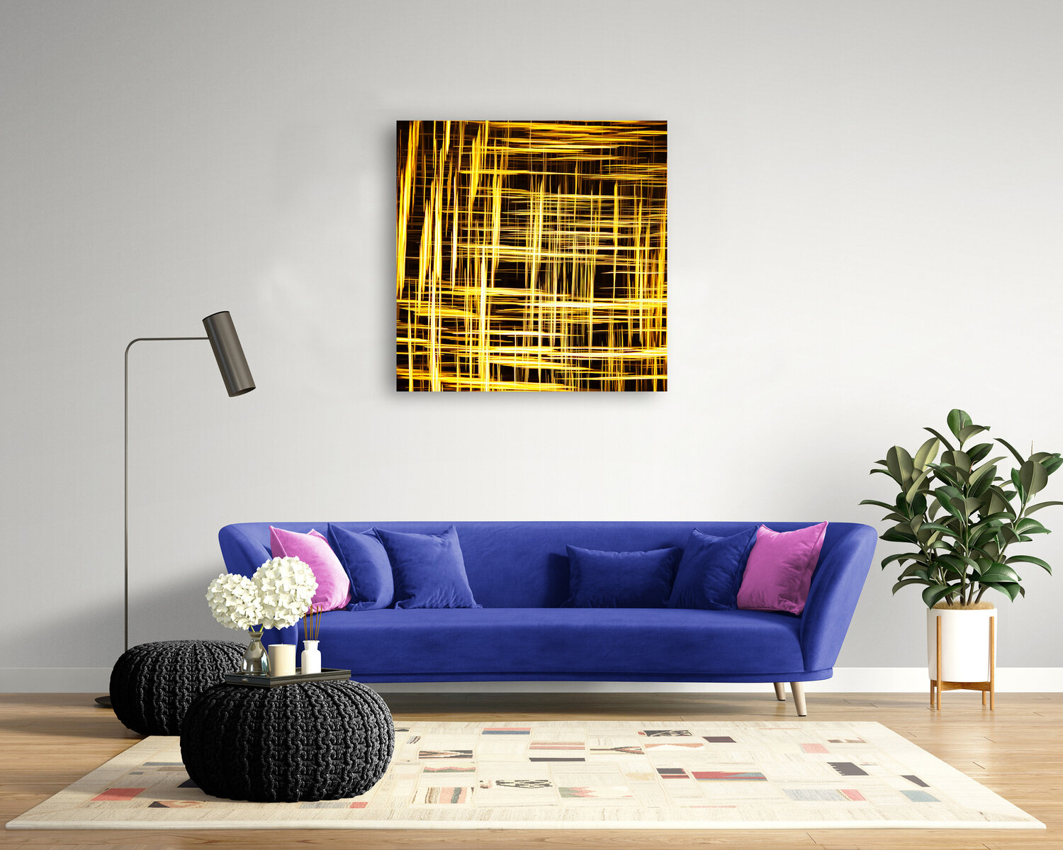 Royal Gold by Bruce Peebles (2022) : Photography Hybrid on Canvas ...