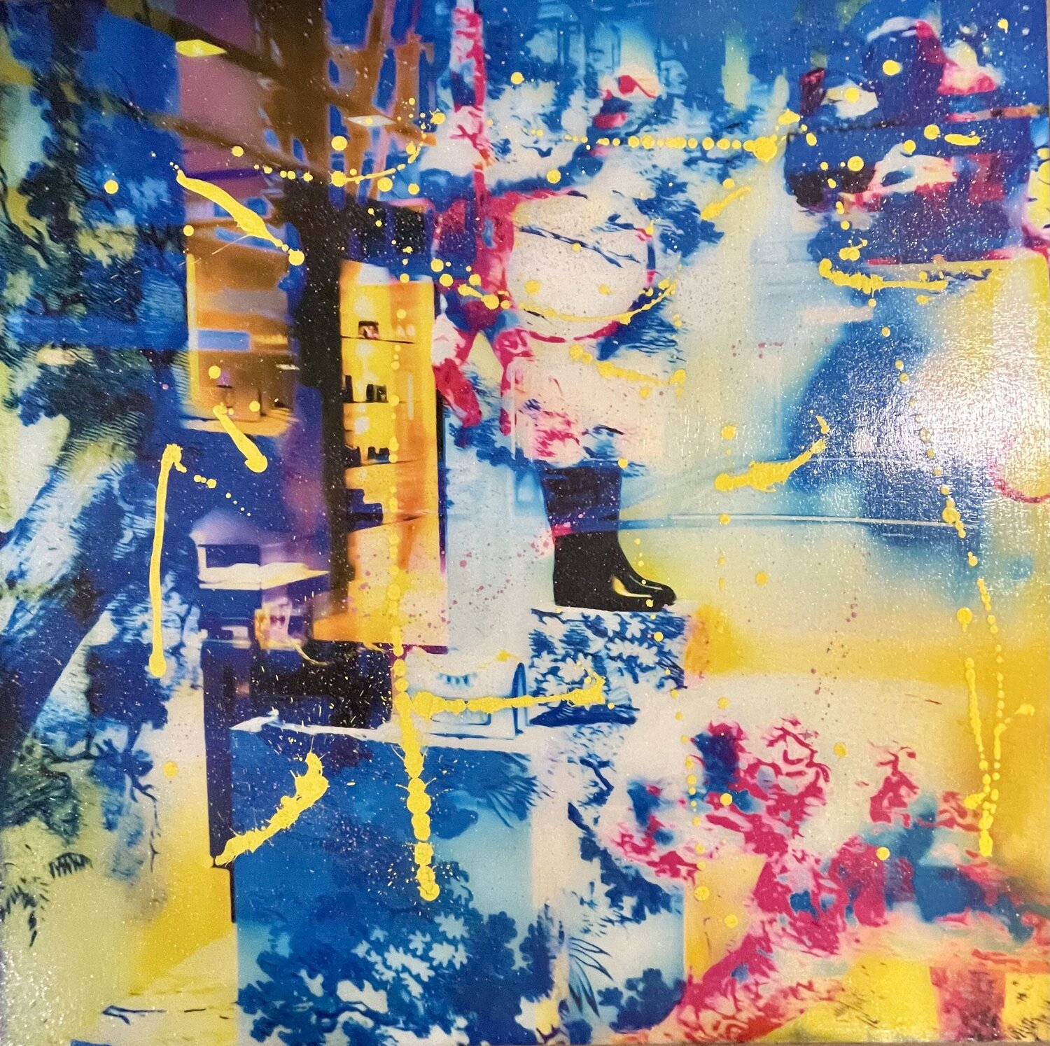 MY BOOTS by George Maxwell (2020) : Other Media Acrylic, Lacquer on ...