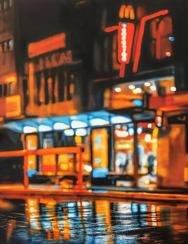 The Golden Arches by Todd Simpson (2023) : Painting Acrylic, Spray ...