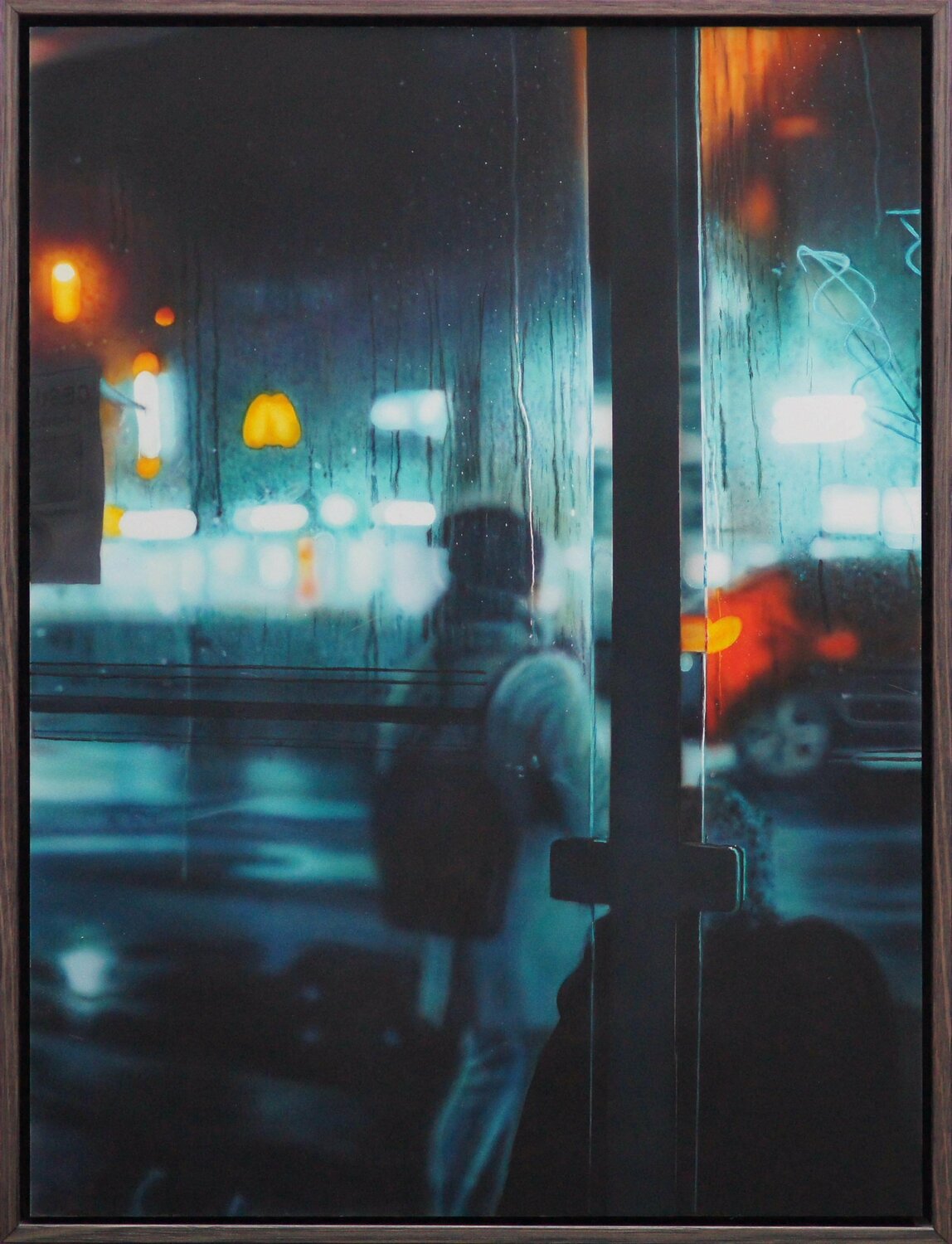 Waiting by Todd Simpson (2021) : Painting Acrylic, Spray Paint on Metal ...