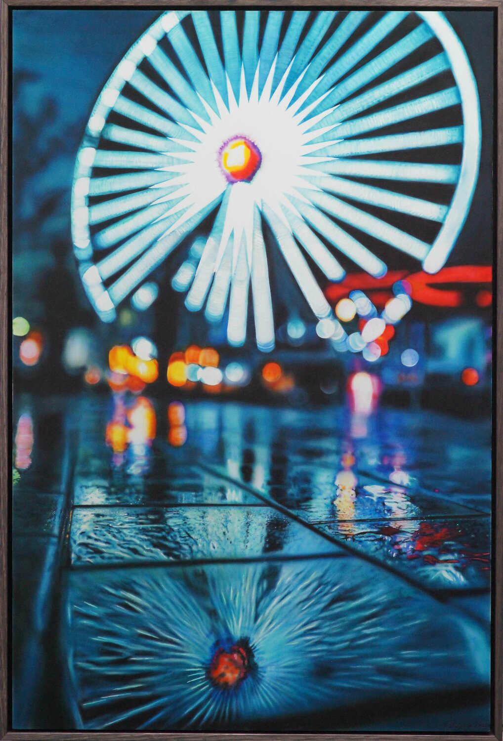 Showtime by Todd Simpson (2021) : Painting Acrylic, Spray Paint on ...