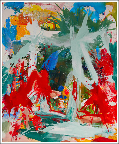 Curtain Walls by Costel Iarca (2017) : Painting Acrylic on Canvas ...