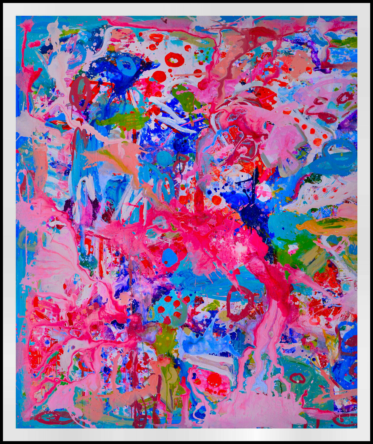 Values And Changes Nr2 by Costel Iarca (2017) : Painting Acrylic on ...