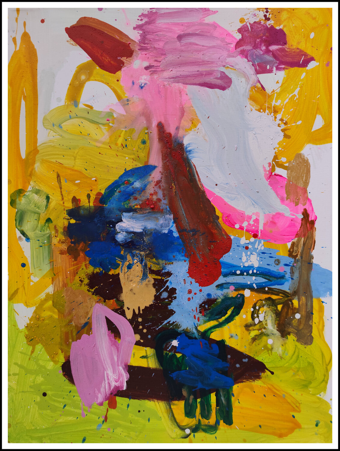 Looking Forward by Costel Iarca (2021) : Painting Acrylic on Canvas ...