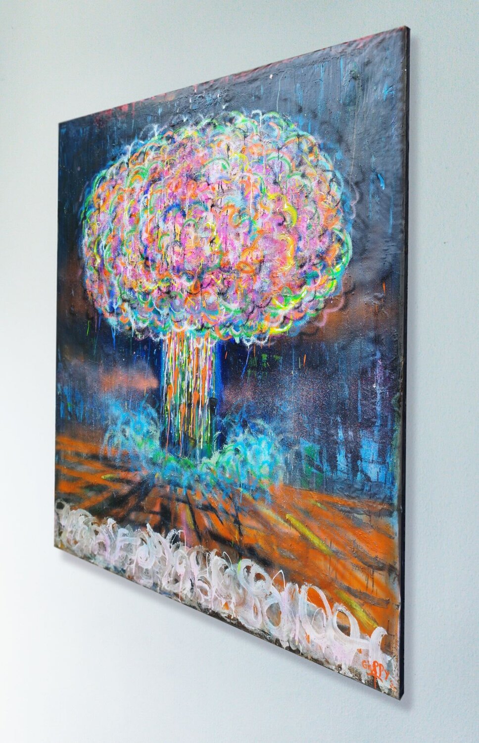 ATOMIKA Apocalypse in Crazy Colours by Giuseppe Valia (2023) : Painting ...