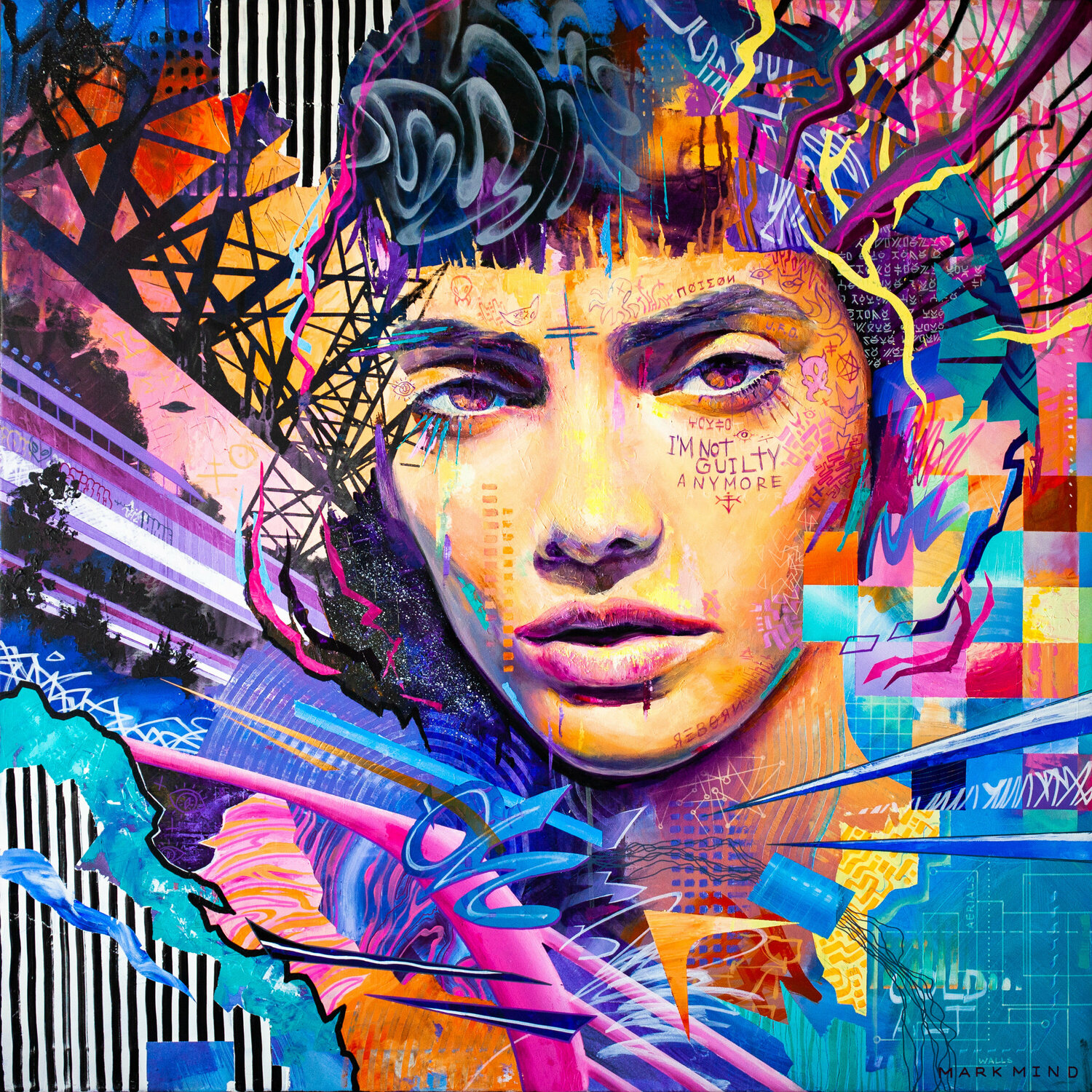 Forgotten memory with you again by Mark Kucherov (2020) : Painting Acrylic on Canvas - Singulart