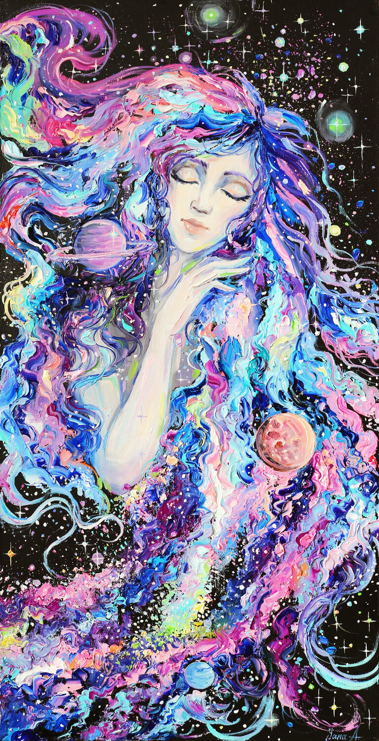 Universe Oil Painting
