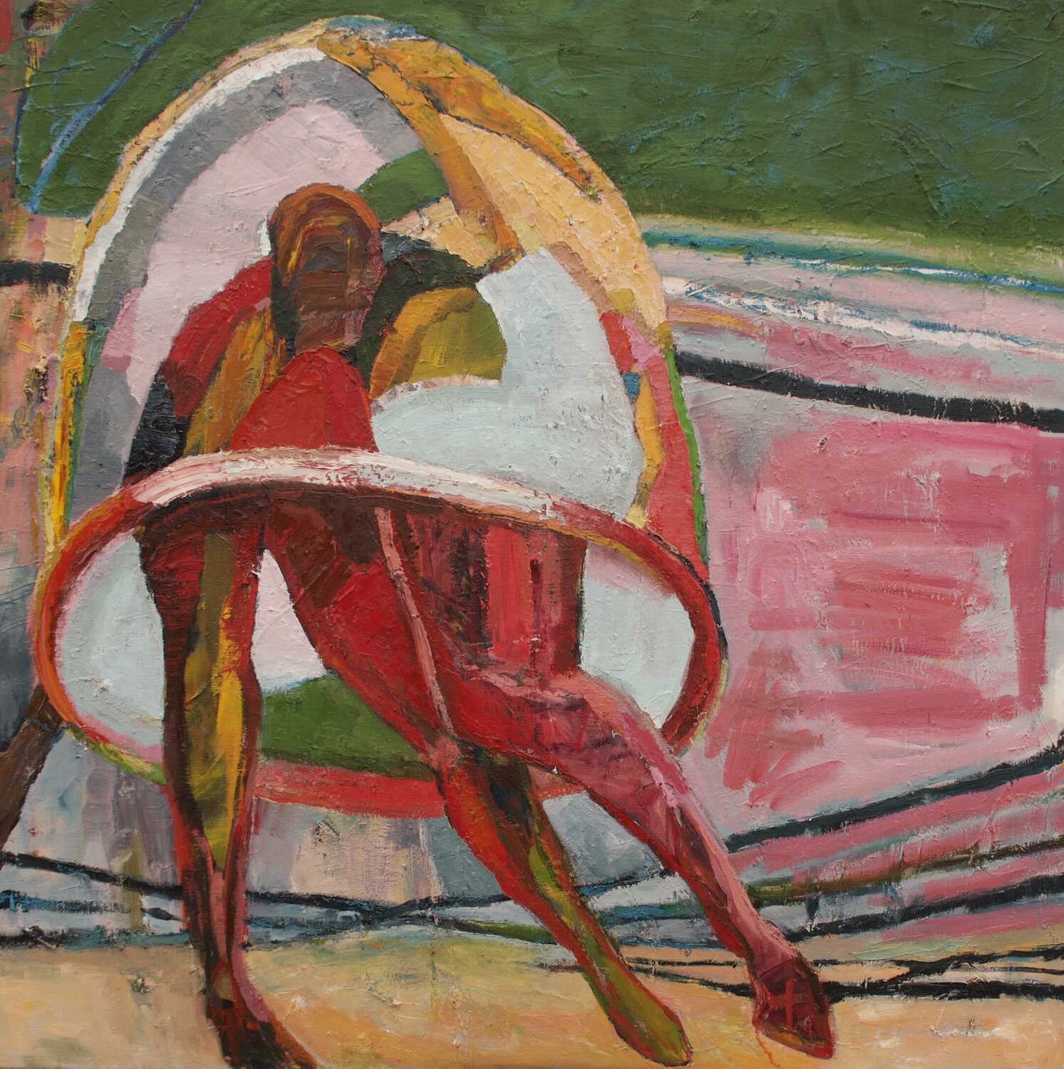 Moulton Ave II by Emily Elisa Halpern (2021) : Painting Oil on Linen ...