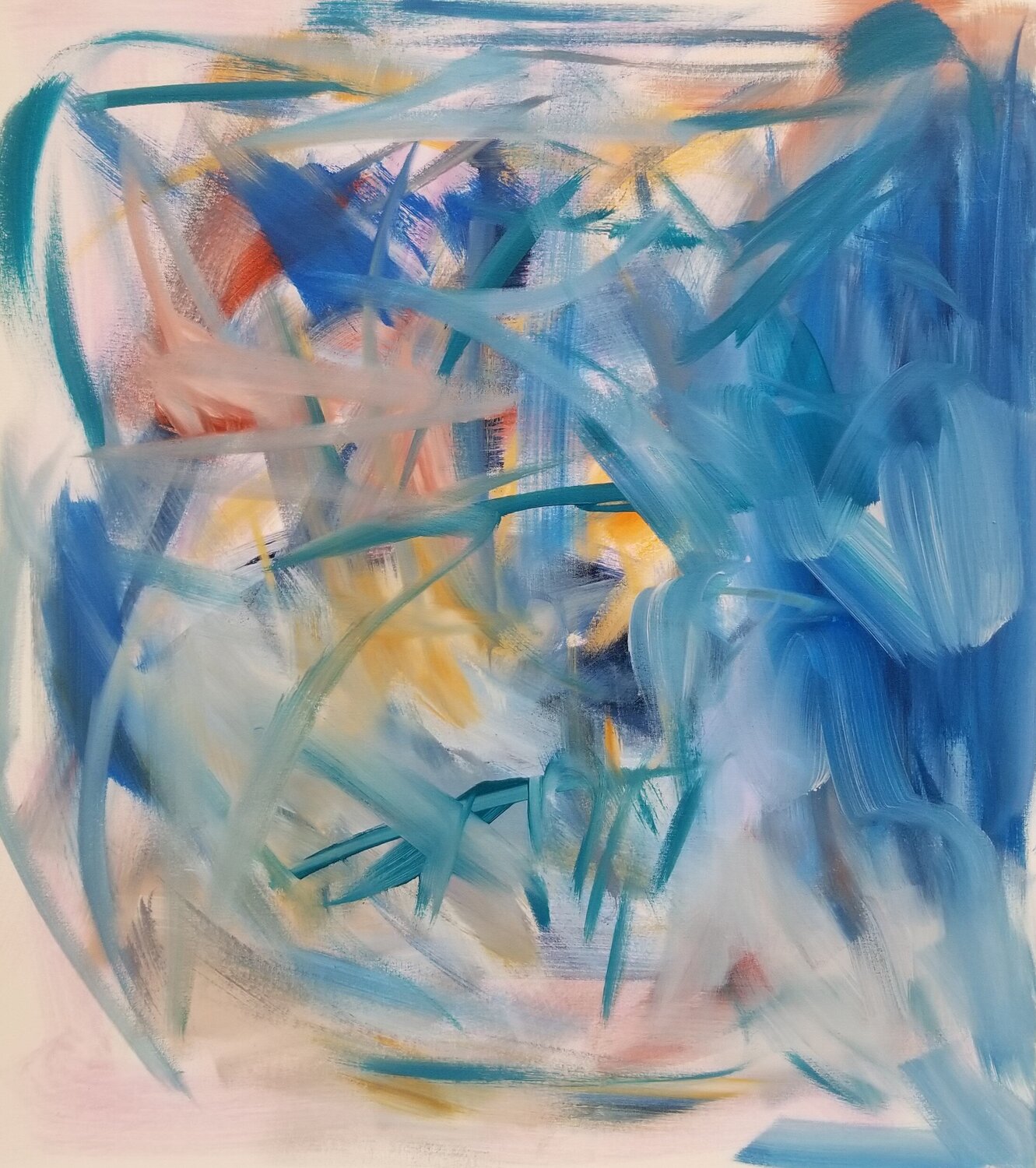 Wind in the willows played - 2025 di Monique Dufour (2025): Pittura a ...