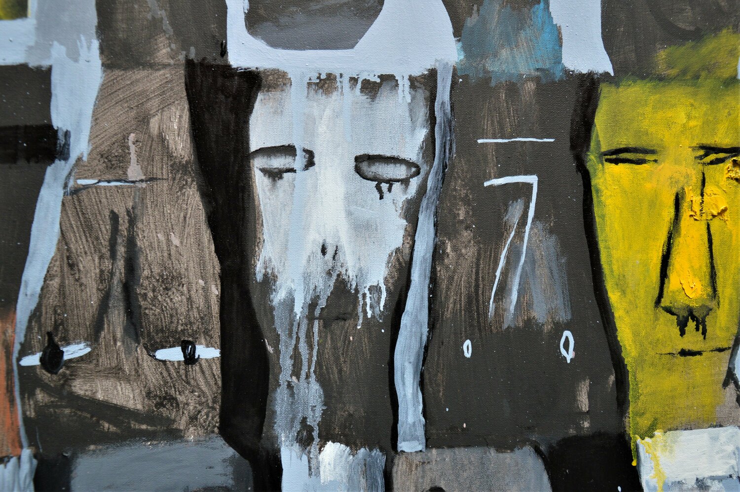 #2807 LAND OF STRANGERS by Charles Cham (2021) : Painting Oil on Canvas ...