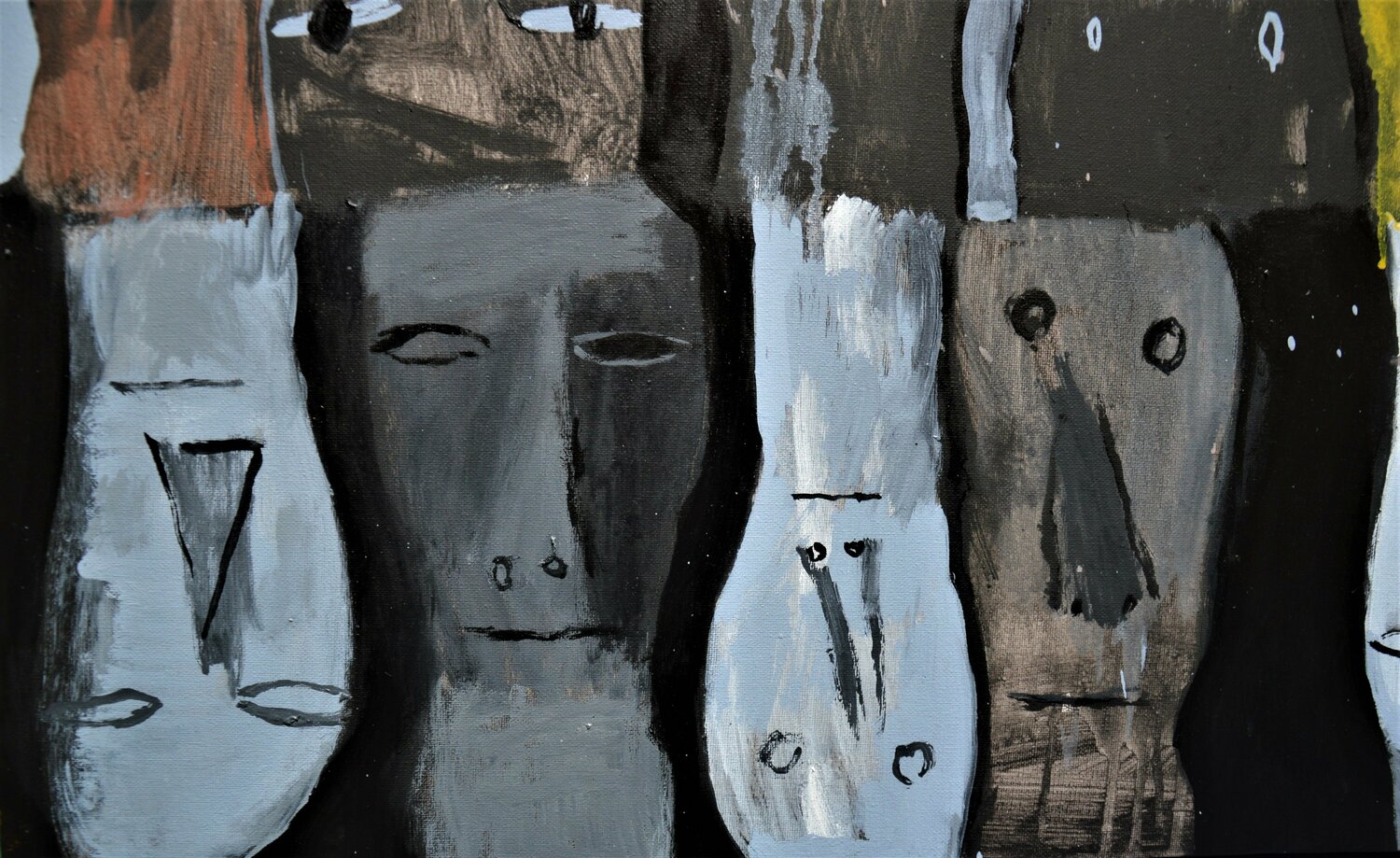 #2807 LAND OF STRANGERS by Charles Cham (2021) : Painting Oil on Canvas ...