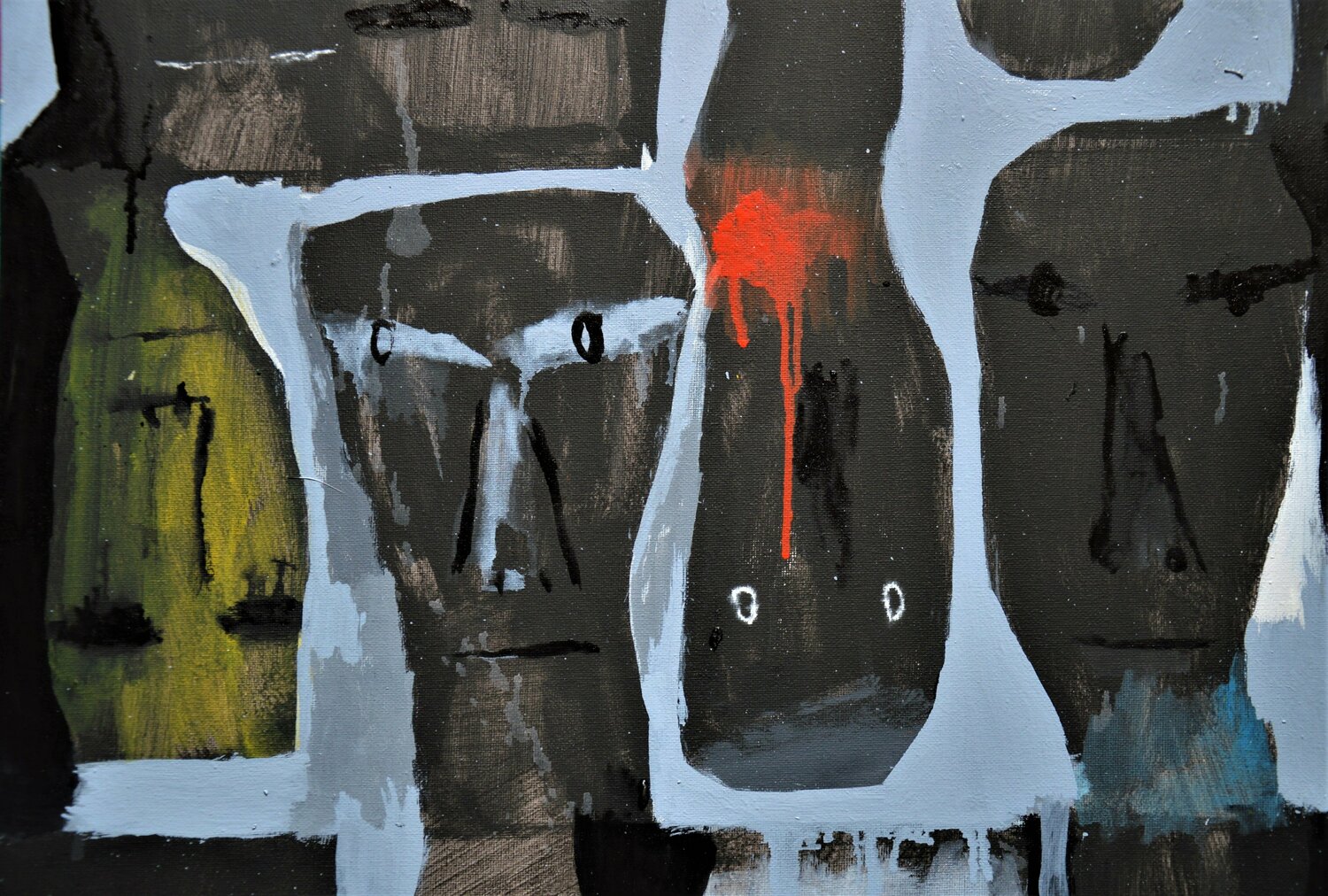 #2807 LAND OF STRANGERS by Charles Cham (2021) : Painting Oil on Canvas ...