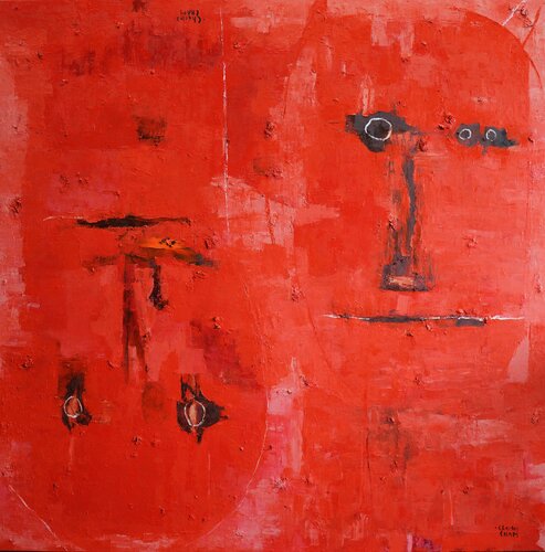 #2807 LAND OF STRANGERS by Charles Cham (2021) : Painting Oil on Canvas ...