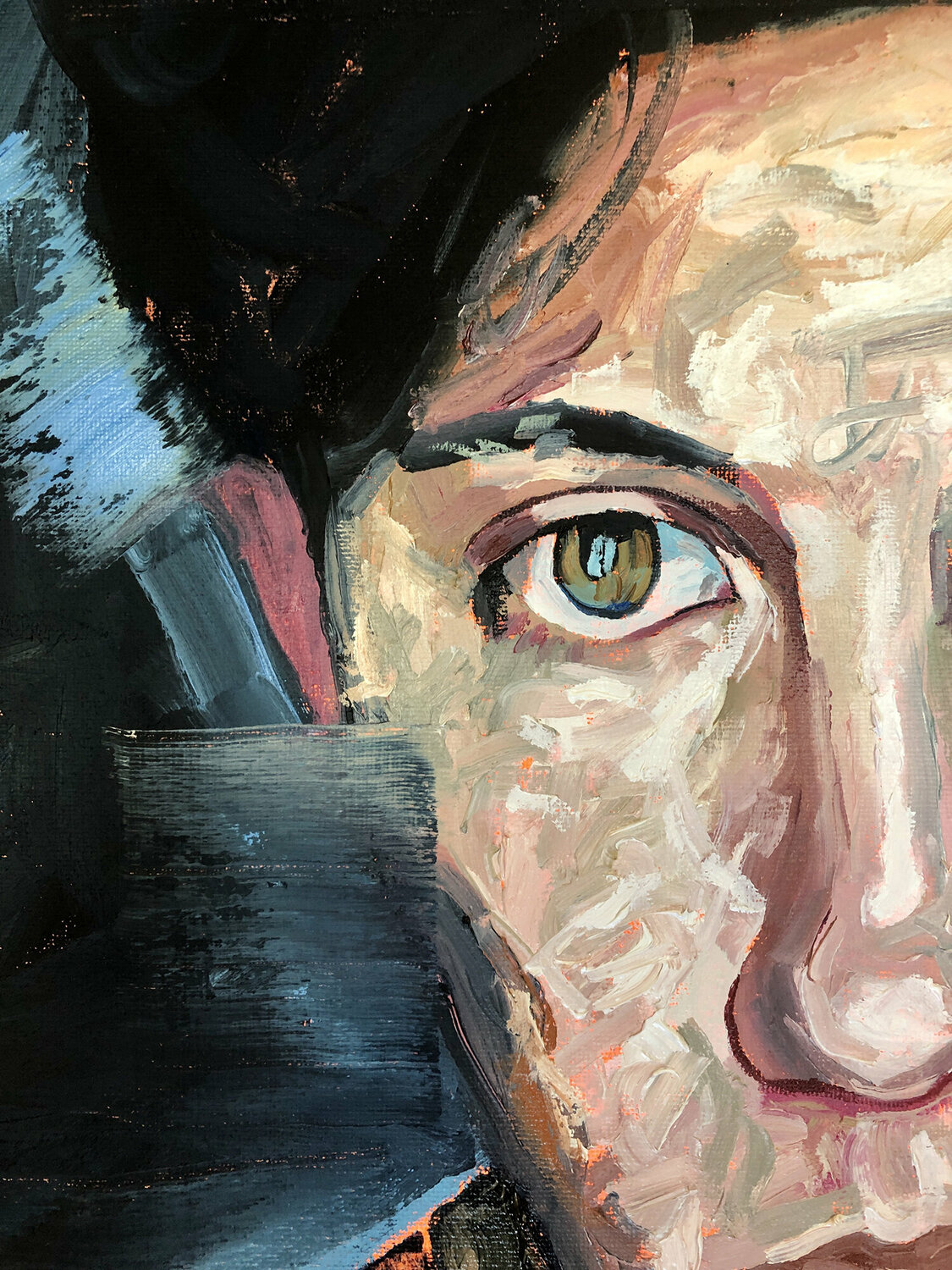 Riff by Jonathan Mcafee (2020) : Painting Acrylic, Oil on Canvas ...