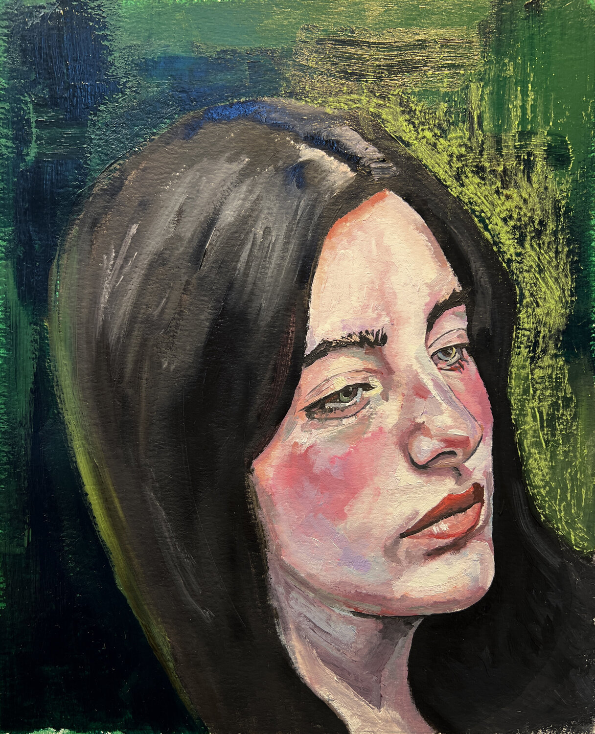 PortraitColor Study #8 by Jonathan Mcafee (2023) : Work on Paper ...