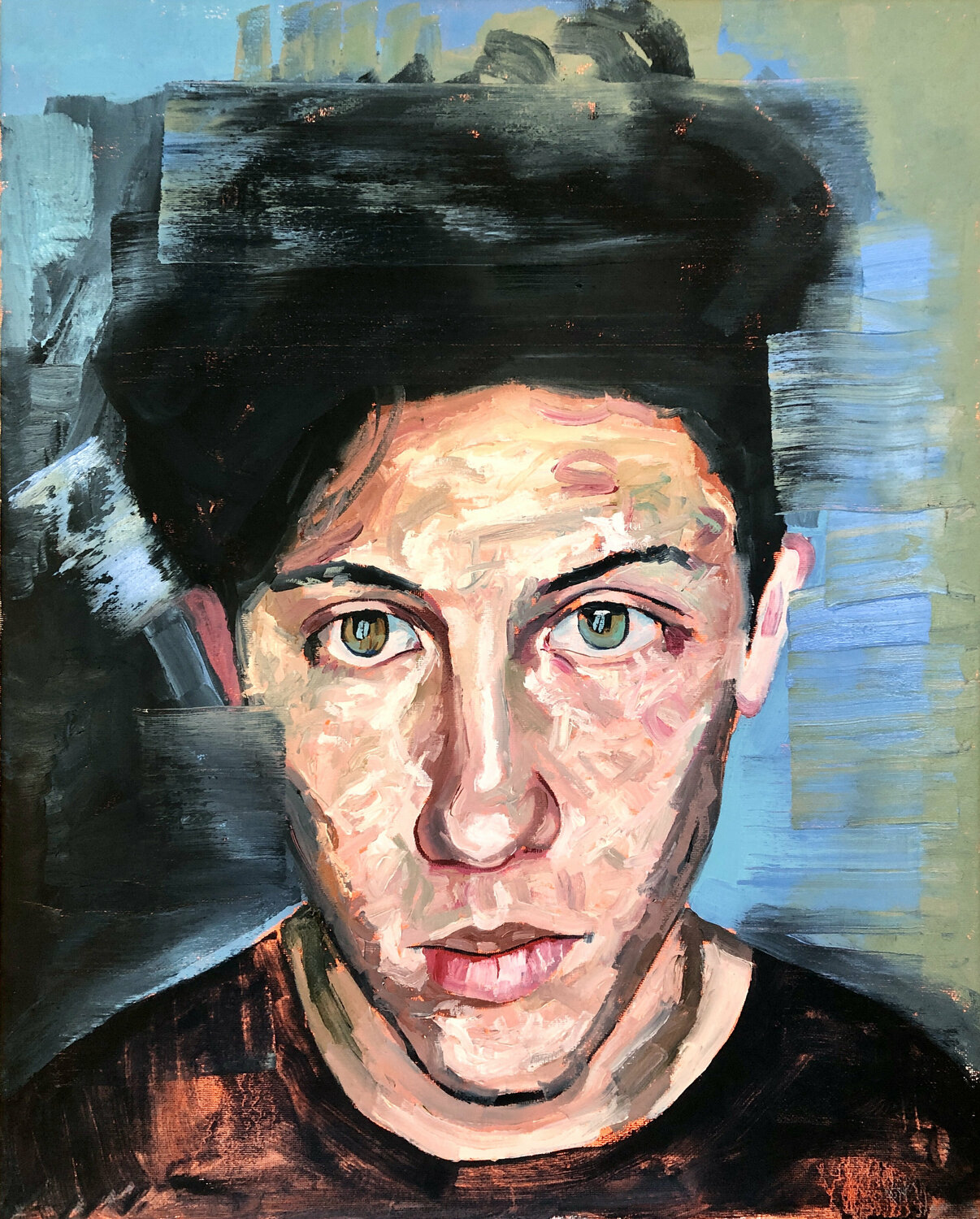 Riff by Jonathan Mcafee (2020) : Painting Acrylic, Oil on Canvas ...