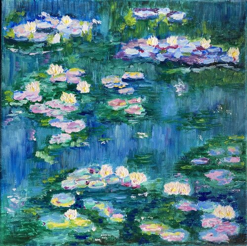 Monet Water Lilies Paintings
