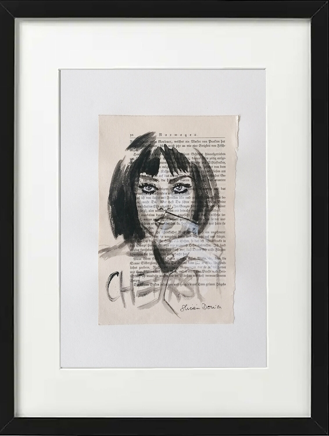 CHEERS by Shirin Donia (2020) : Work on Paper Acrylic, Oil on Paper ...