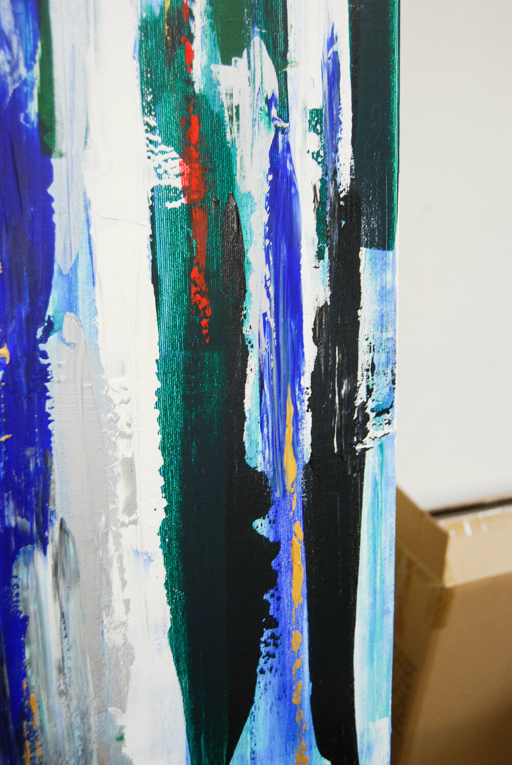 Waterfall by Tata Bo (2021) : Painting Acrylic on Canvas - Singulart