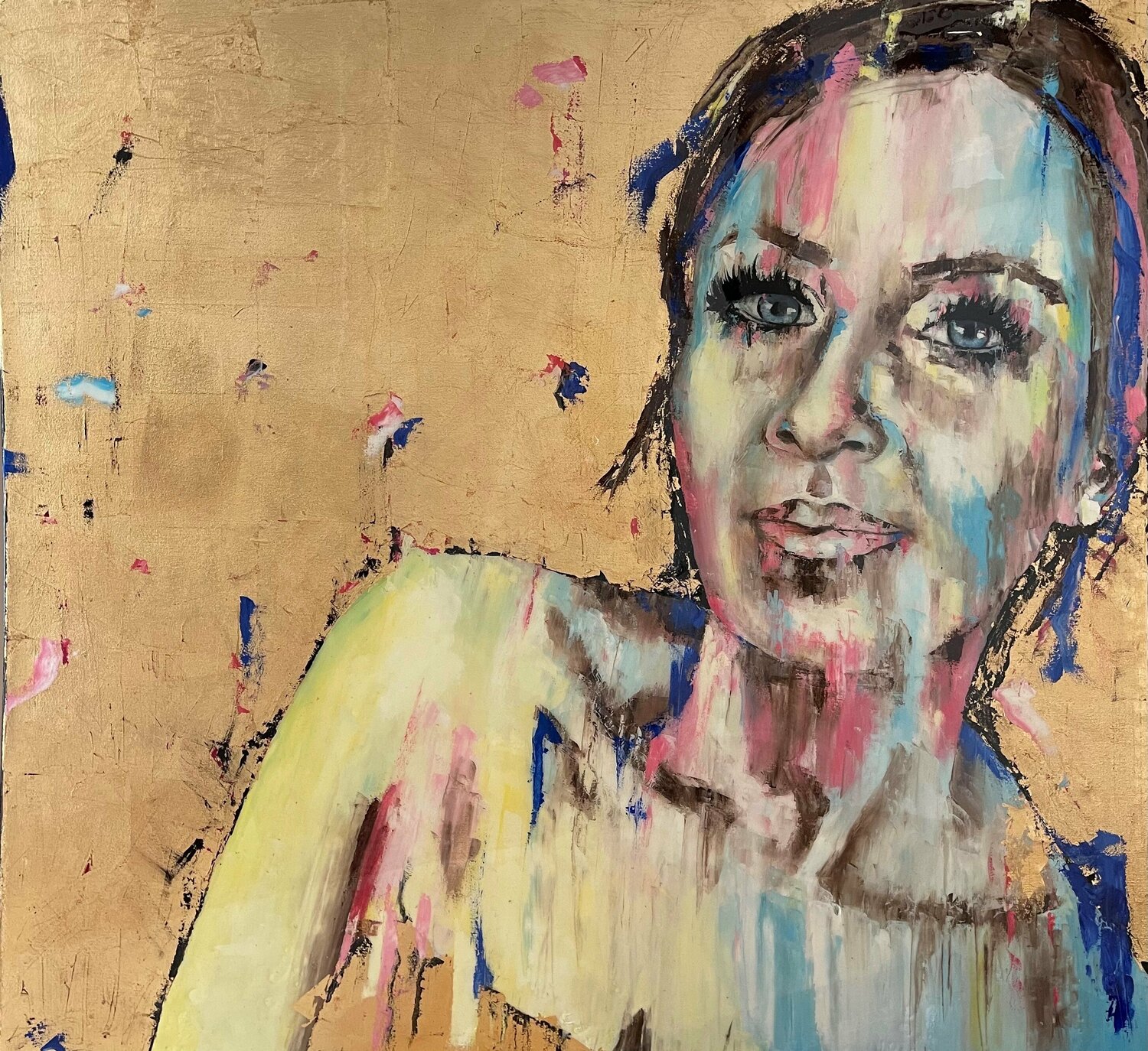 Alicia by Lisa Ingerson (2018) : Other Media Oil, Resin on Canvas ...