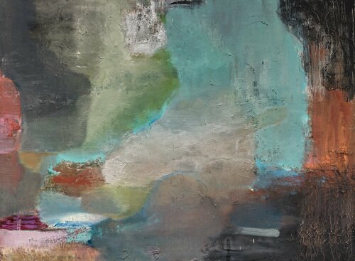 A Mysterious Balance by Marilyn Levin (2019) : Painting Oil on Canvas ...