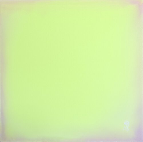 The Beginning Wild Lime by Mila Weis (2023) : Painting Acrylic on ...