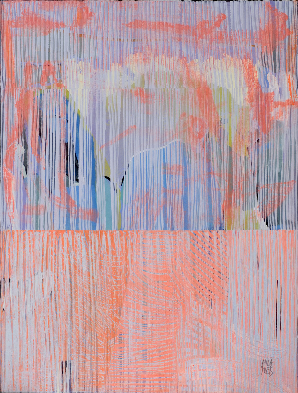 Light Experience No. 14 by Mila Weis (2022) : Painting Acrylic on ...