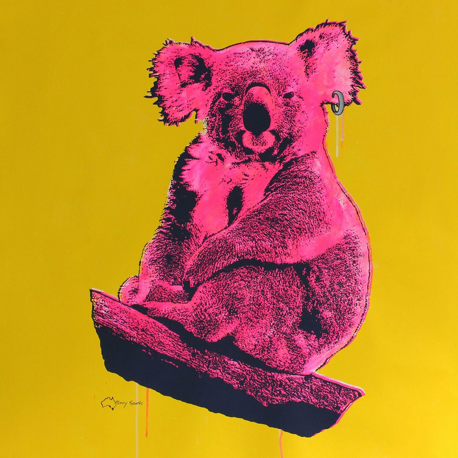 Koala Pop Art