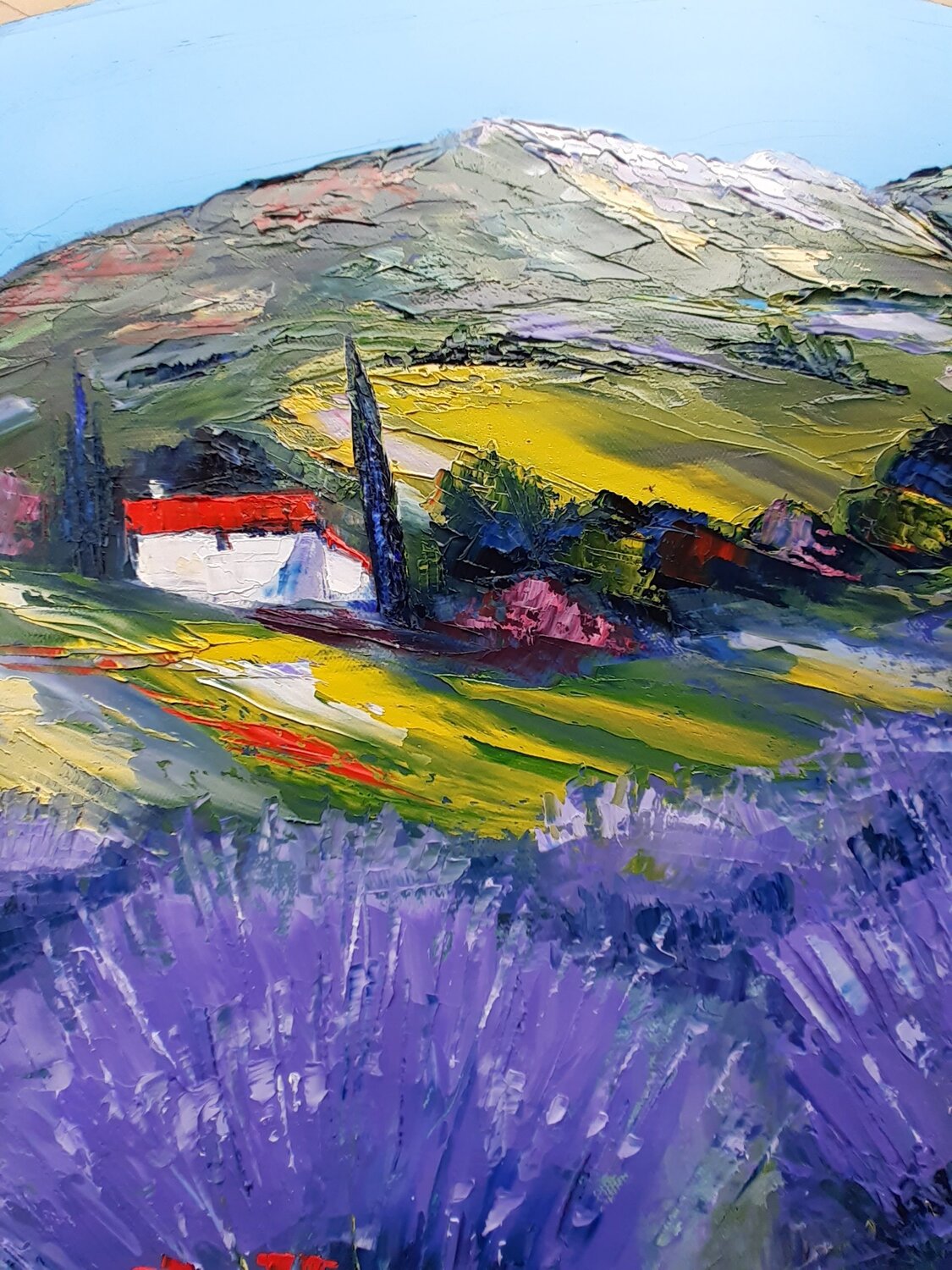 Lavandes dans le Luberon en Provence von Véronique Degabriel (2023 ...