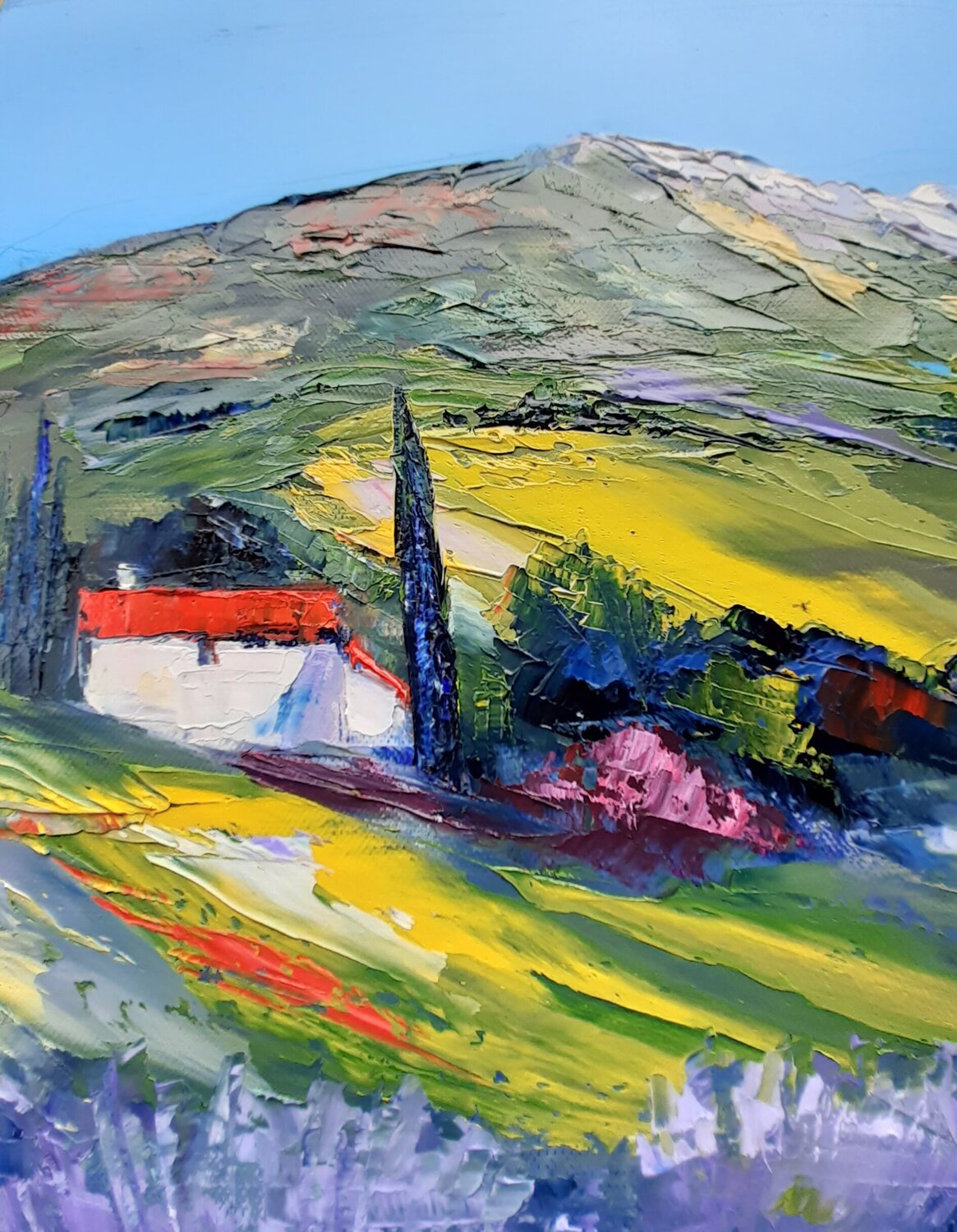 Lavandes dans le Luberon en Provence von Véronique Degabriel (2023 ...