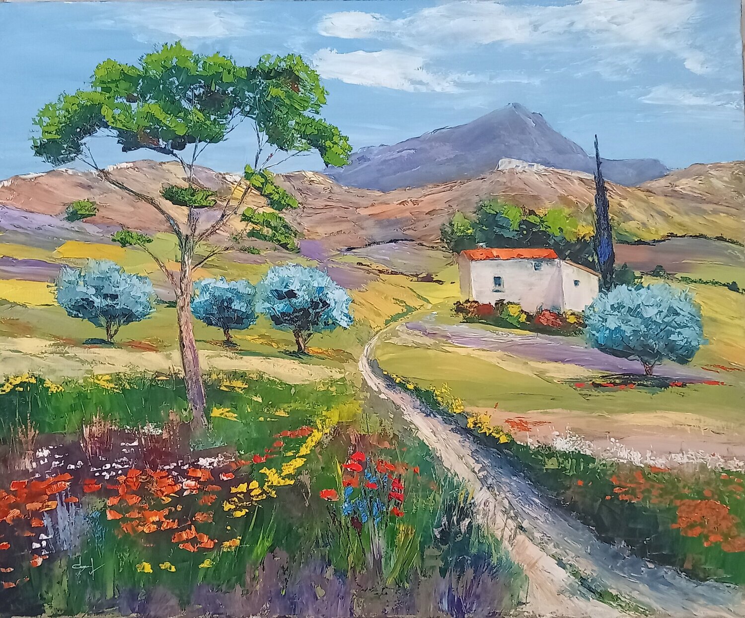 Sur le chemin de la Montagne Sainte Victoire en Provence by Véronique Degabriel (2024 ...