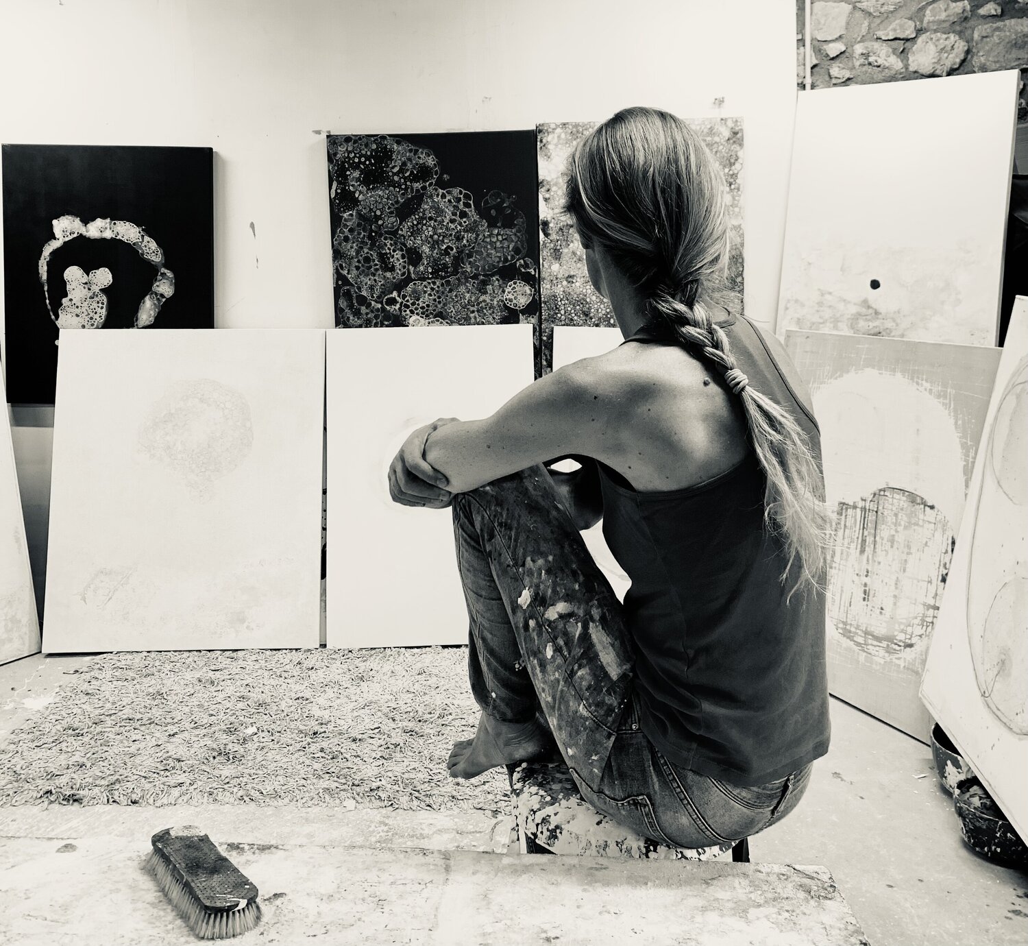 Ingravita Q1 by Penélope Clot Grau (2023) : Painting Acrylic on Canvas ...