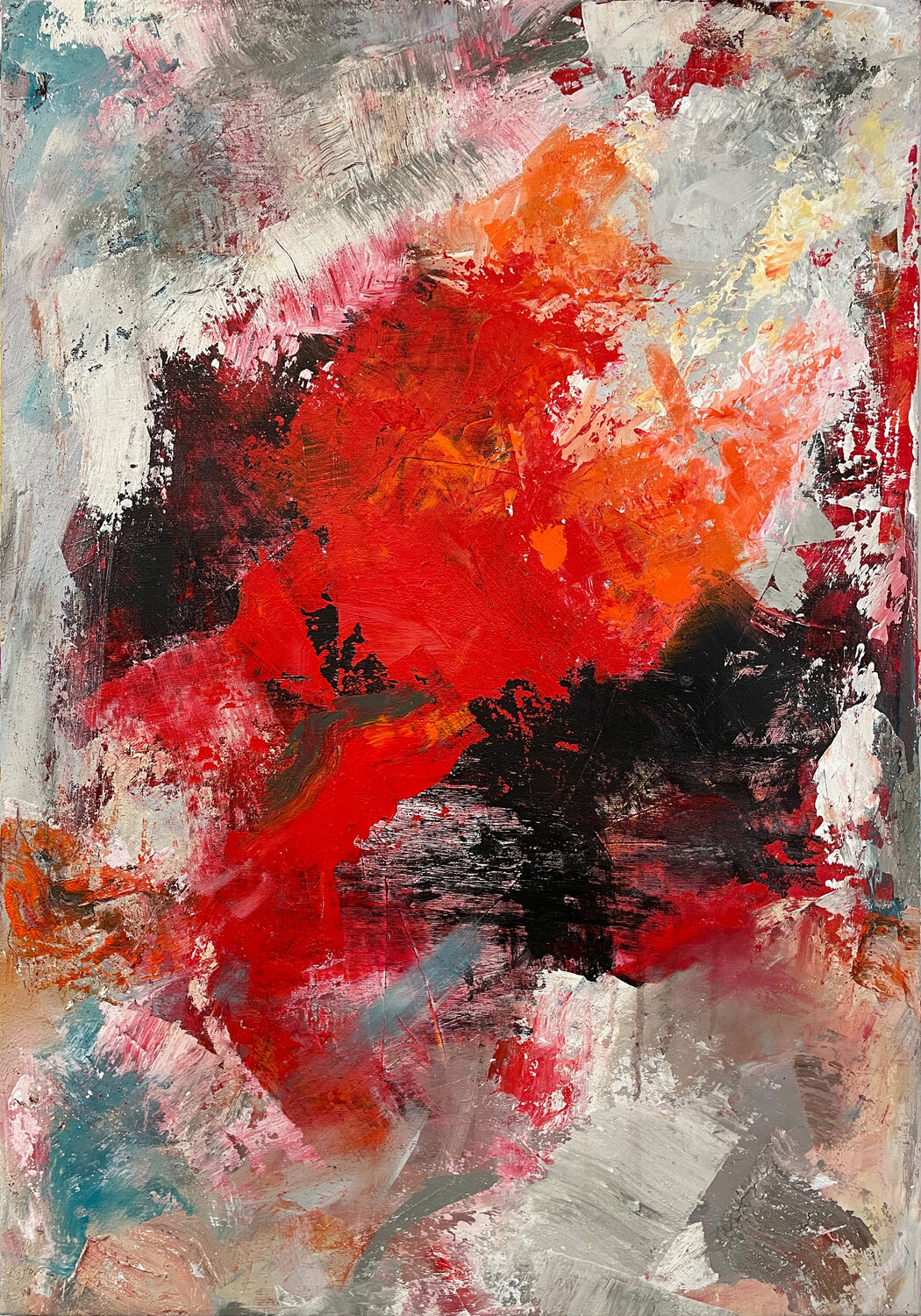 Resurrection Abstract Painting