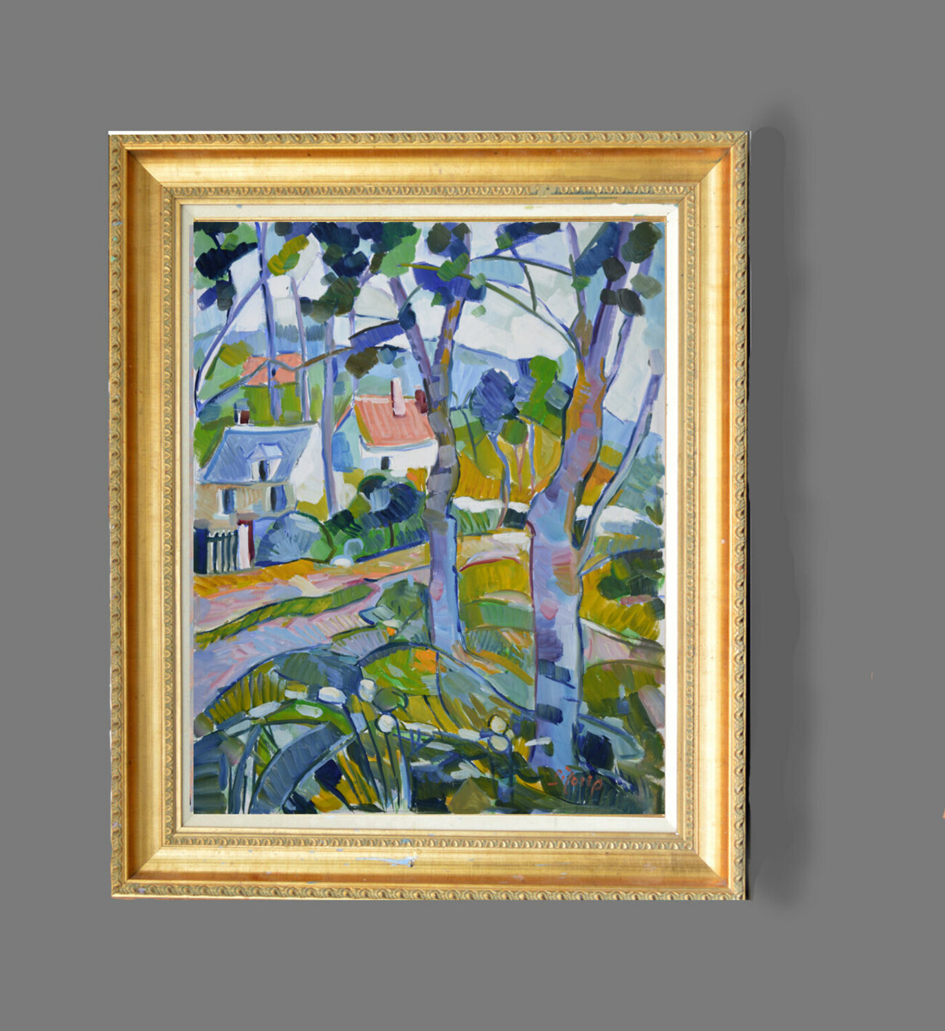 Campagne normande by Patrick MARIE (2020) : Painting Oil on Linen ...