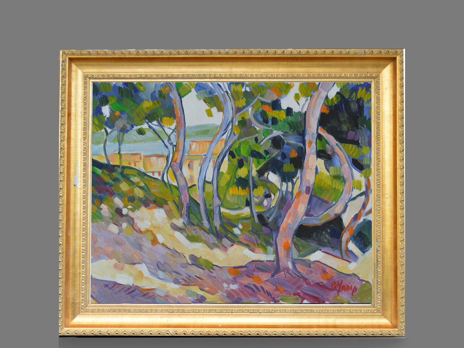 Paysage des Corbières - France by Patrick MARIE (2022) : Painting Oil ...