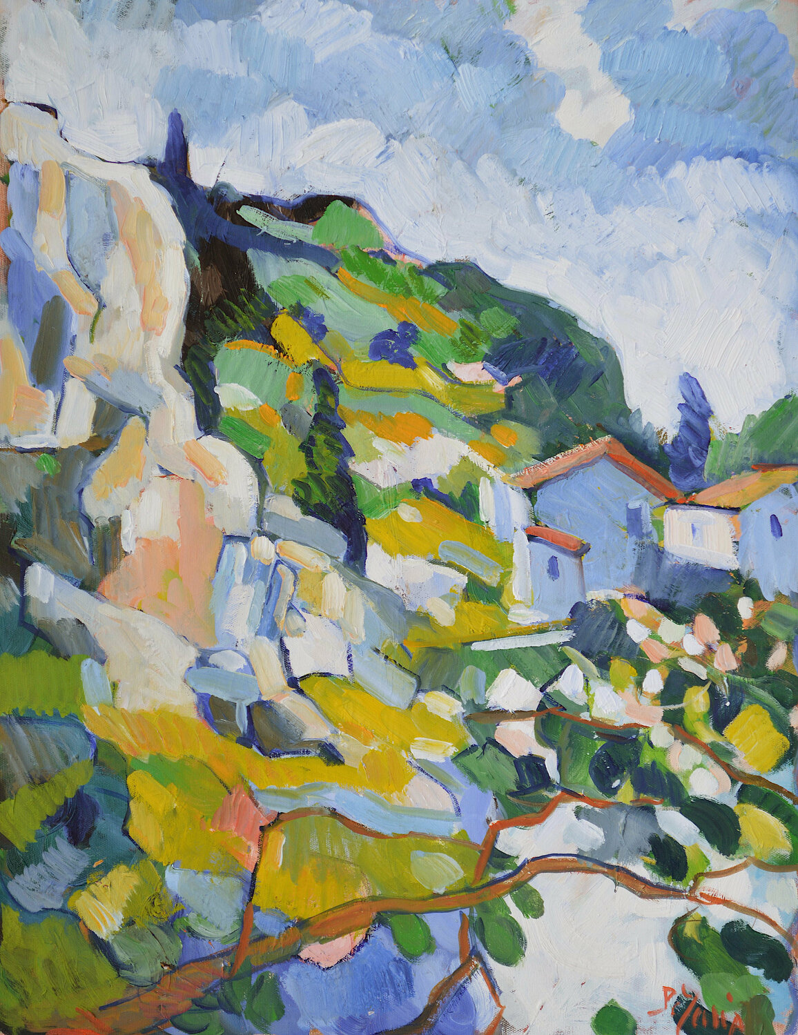 La Provence en été by Patrick MARIE (2013) : Painting Oil on Linen ...