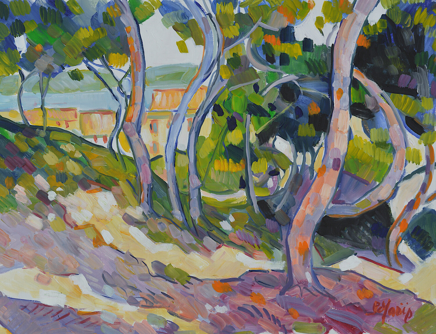 Paysage des Corbières - France by Patrick MARIE (2022) : Painting Oil ...