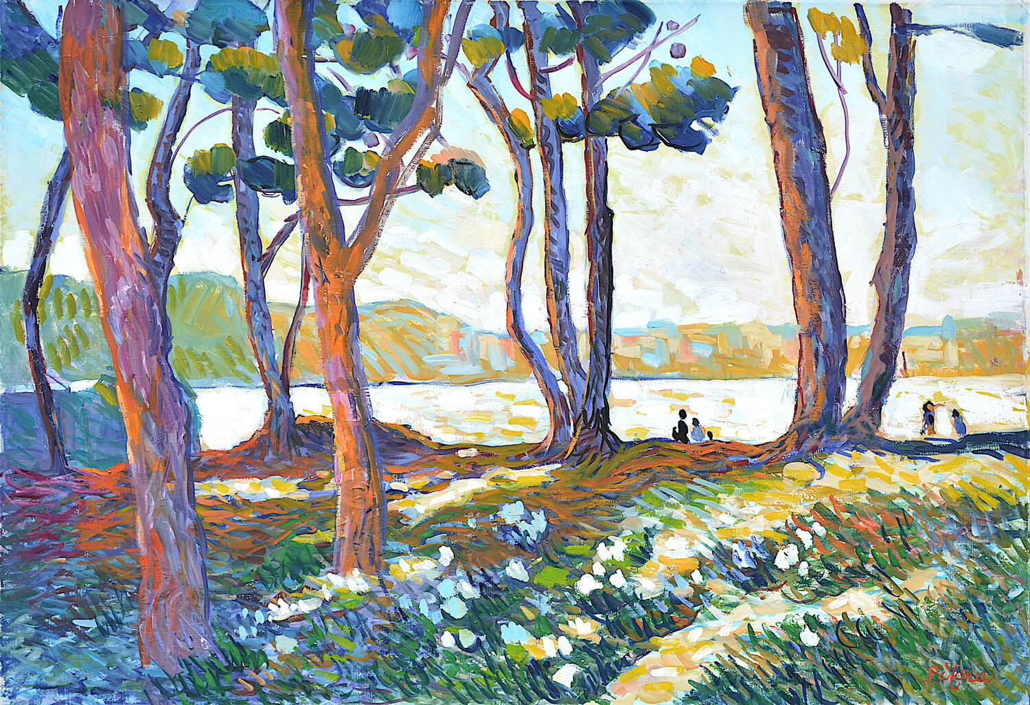 La baie de Calvi - Corse by Patrick MARIE (2017) : Painting Oil on ...