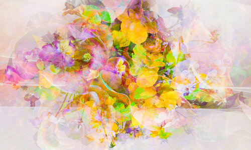 Pansy by Stanko Ropić (2021) : Photography Digital, Analogue on Canvas ...