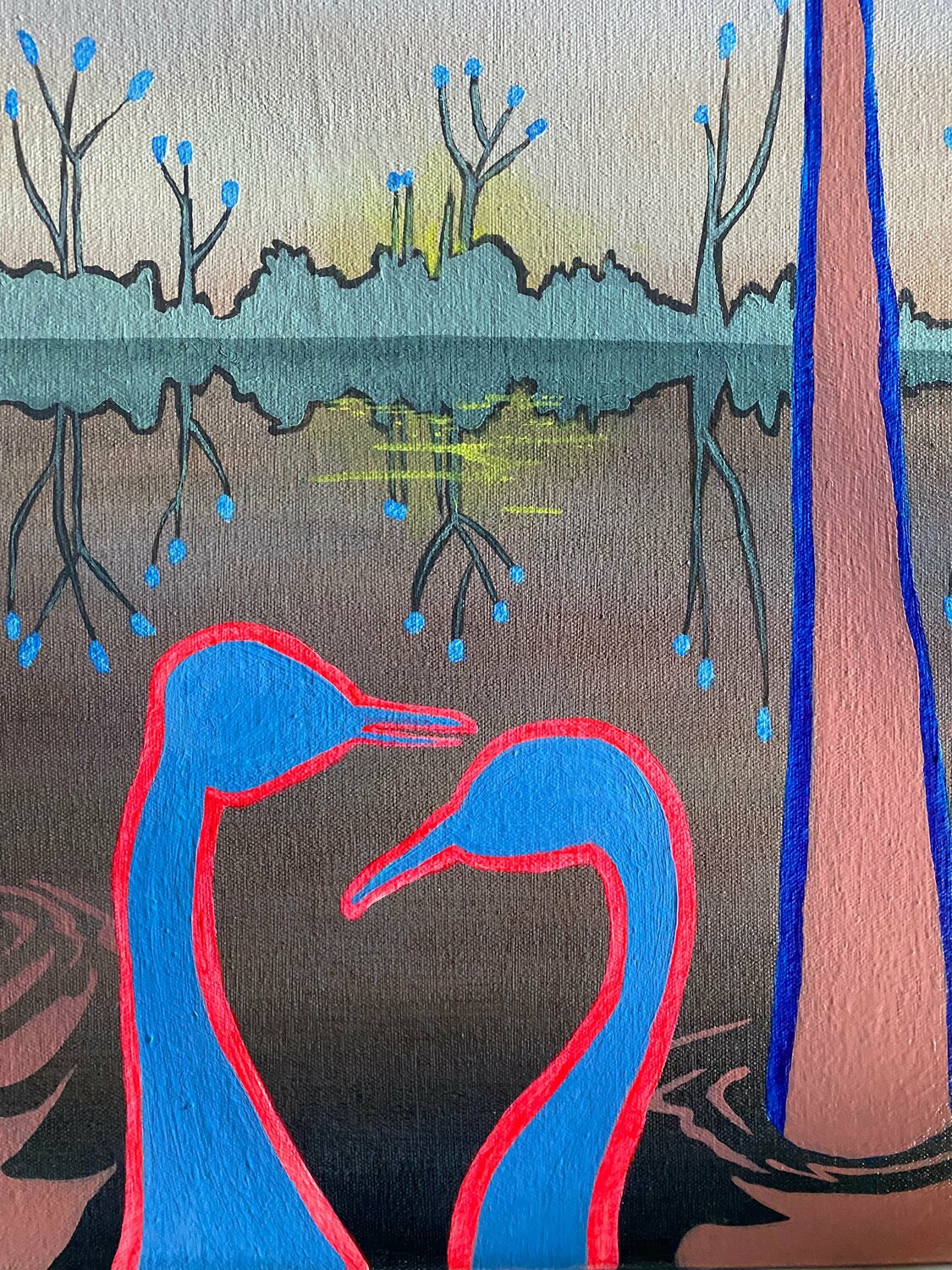 Separation Anxiety by Scott Allen Roberts (2020) : Painting Acrylic ...