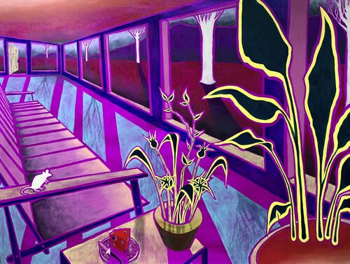 Always Here, And Never There by Scott Allen Roberts (2020) : Painting ...