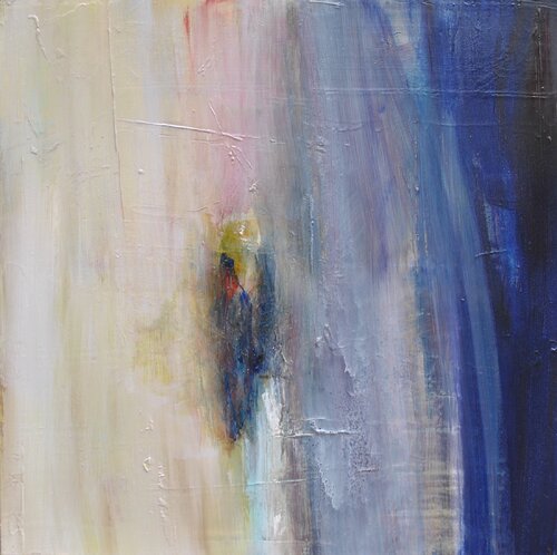 aus blau by Thomas Ritter (2021) : Painting Oil on Canvas - Singulart