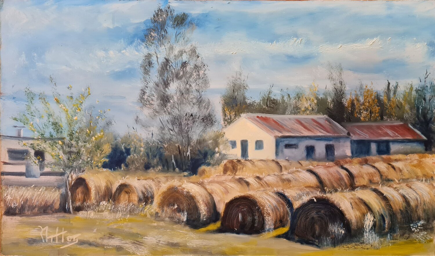 FARDOS by Rosario De Mattos (2022) : Painting Oil on Wood - Singulart