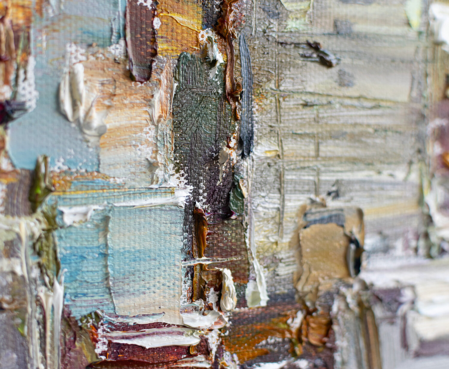 New York City by Anastasiya Valiulina (2023) : Painting Oil on Canvas ...