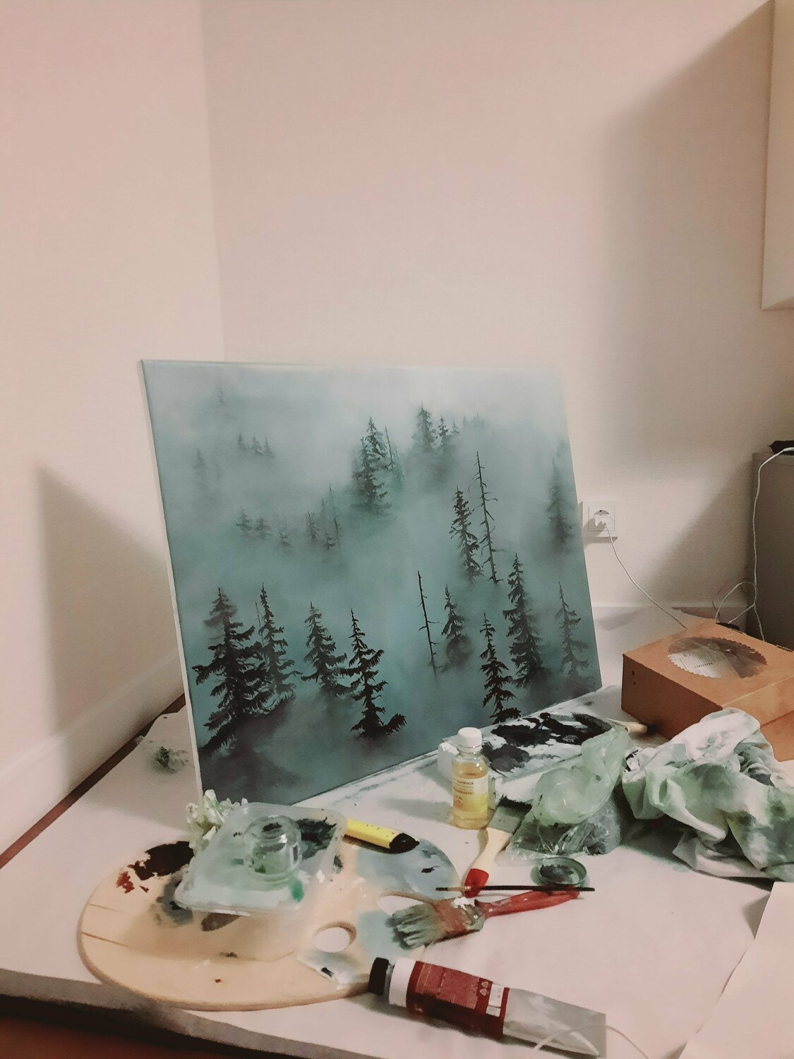 Where are we going? by SVETLANA Chernova (2021) : Painting Oil on ...